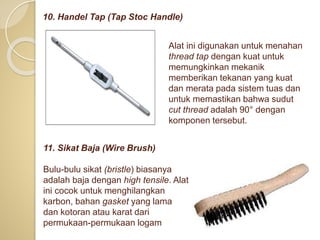 Peralatan kerja bangku | PPTX