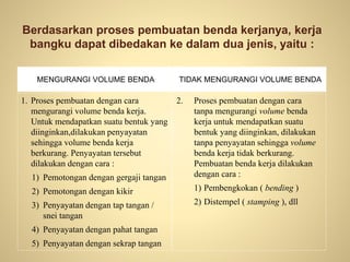 Peralatan kerja bangku | PPTX