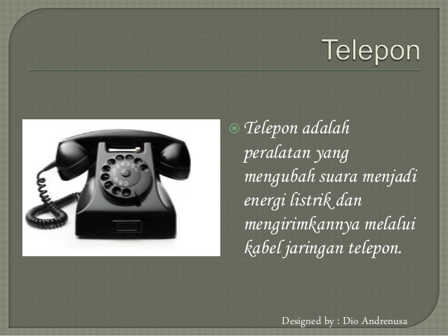 Peralatan Komunikasi