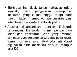 Peralatan las busur listrik salah satu las listrik.ppt