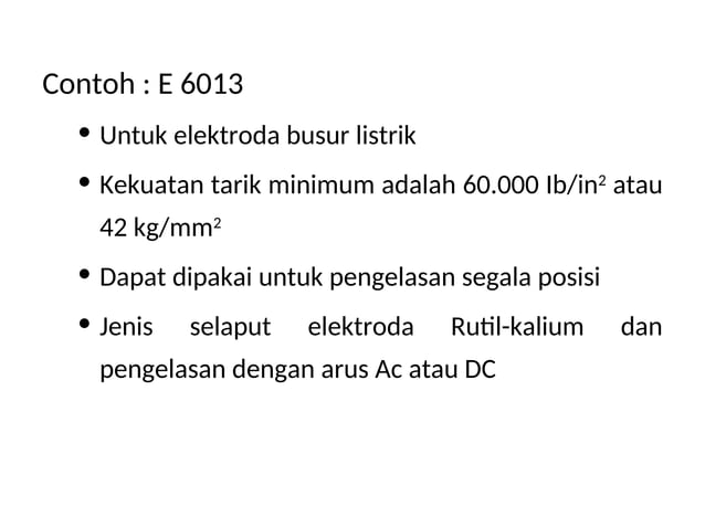 Peralatan las busur listrik salah satu las listrik.ppt