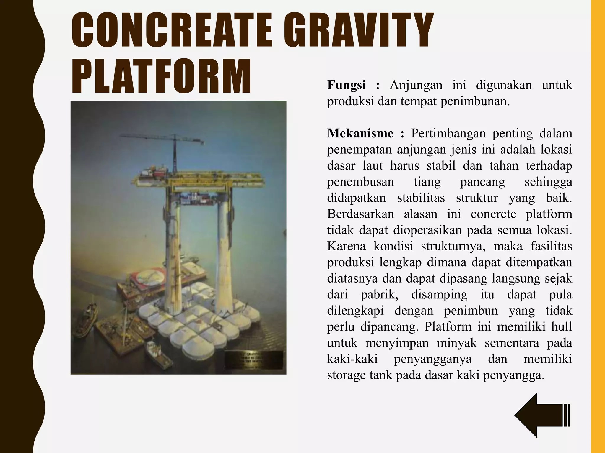 Peralatan Produksi Lepas Pantai (Offshore Production Facility) | PPTX