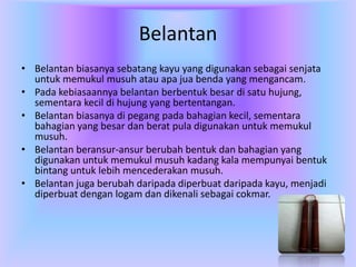 Peralatan senjata edit | PPTX