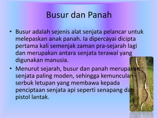 Peralatan senjata edit | PPTX