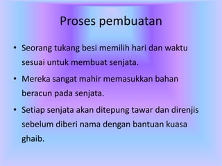 Peralatan senjata edit | PPTX