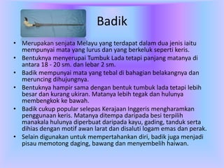 Peralatan senjata edit | PPTX