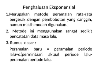 Peramalan.ppt ppt ppt ppt ppt ppt ppt ppt | PPT