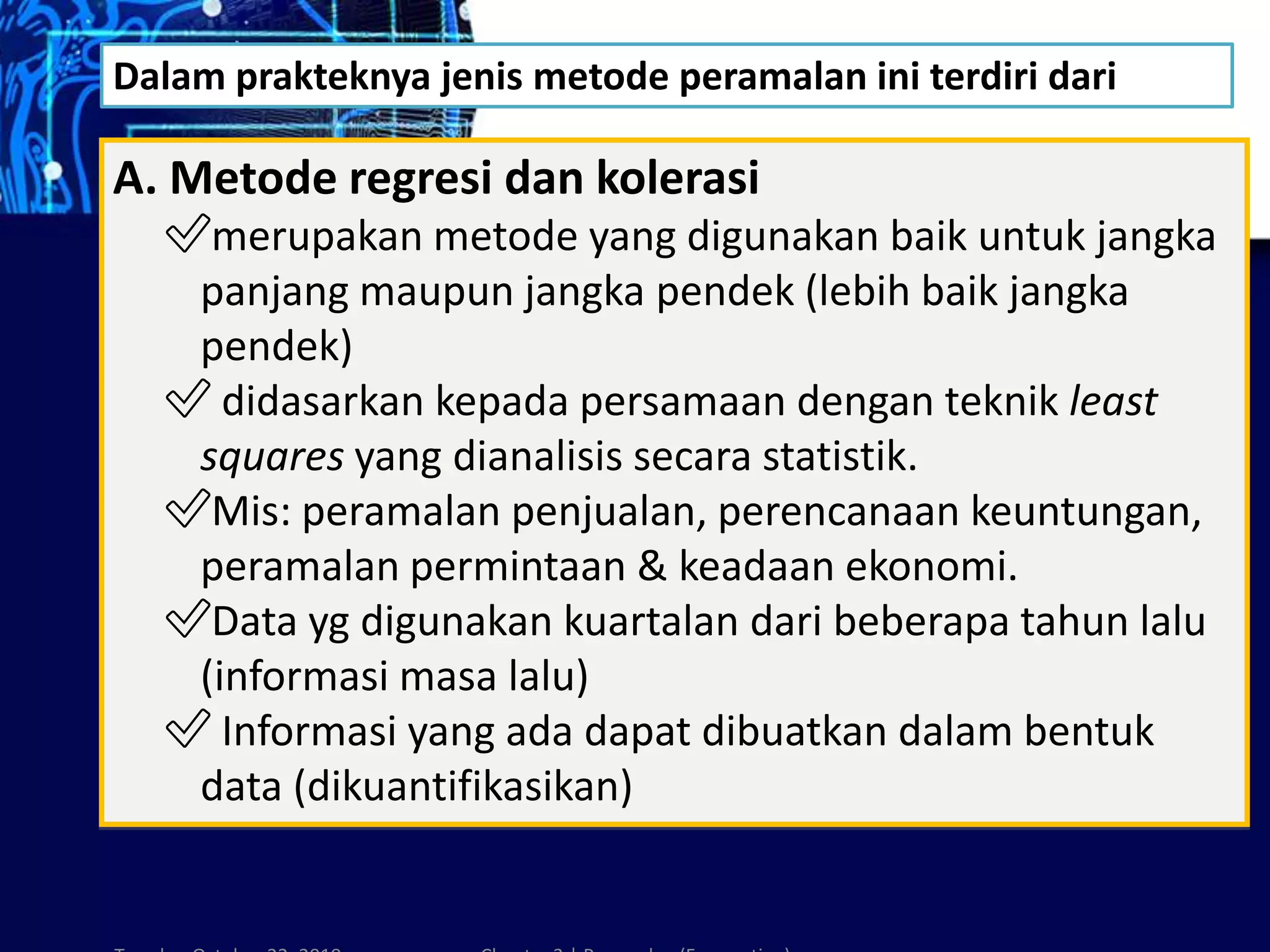 Peramalan Forecasting | PDF
