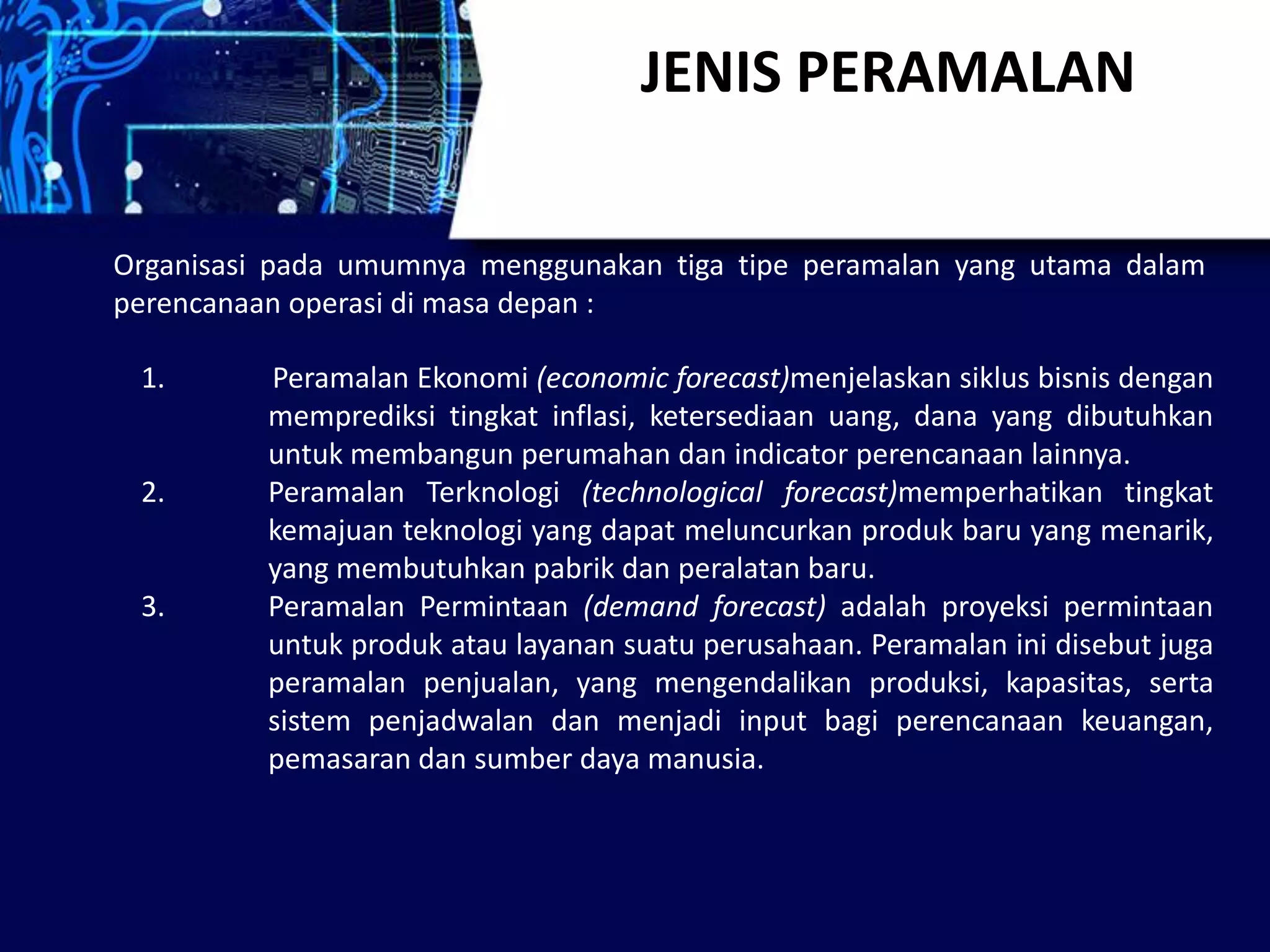 Peramalan Forecasting | PDF