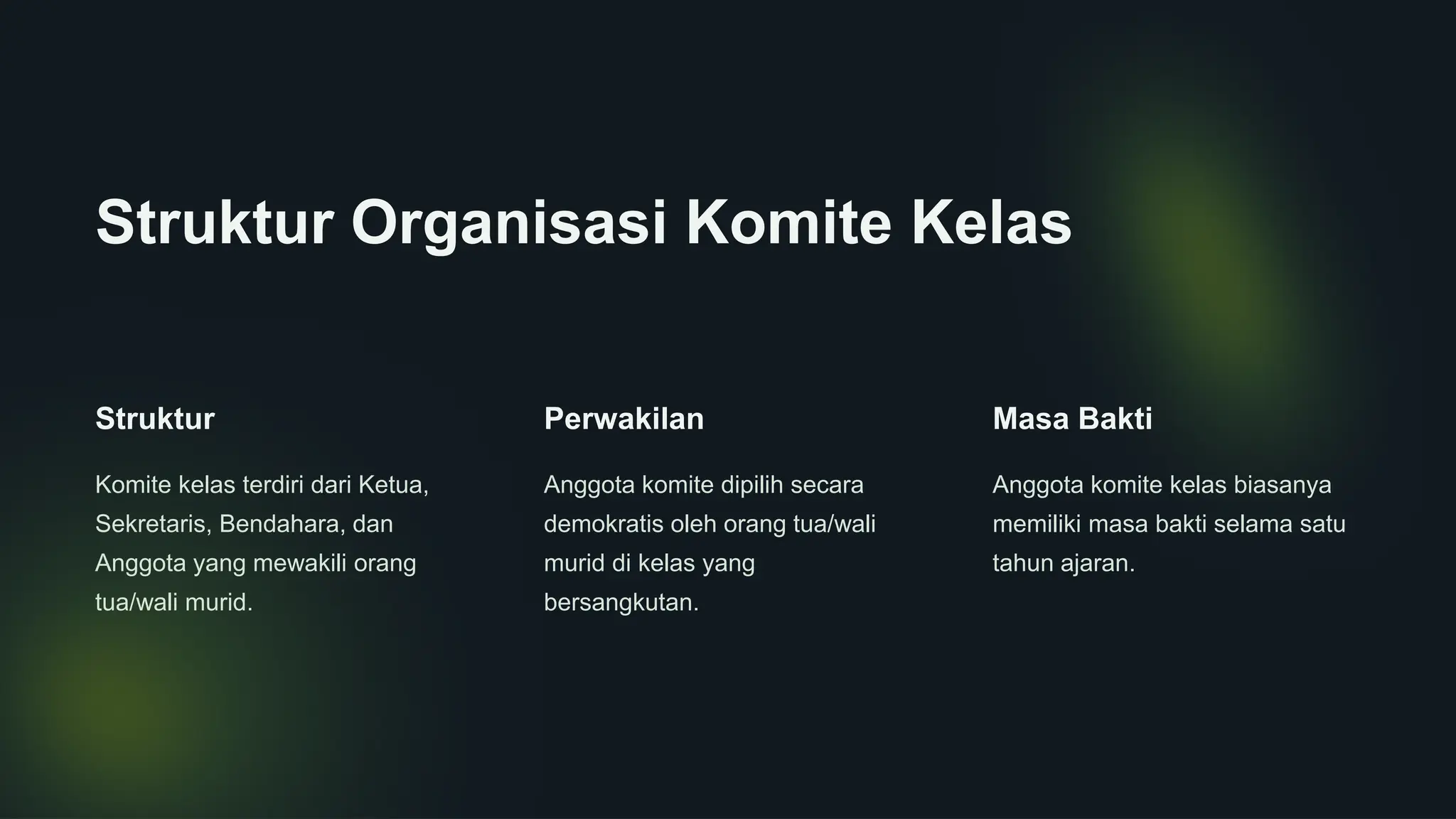 Peran Komite Kelas Di Sekolah Upomo Budiarso Pptx