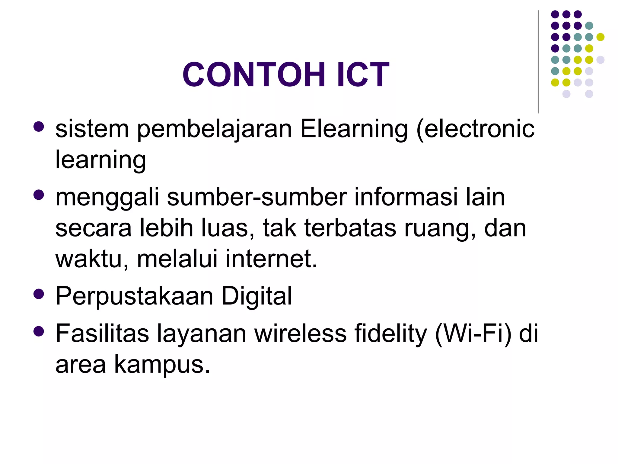 Peranan ict-dalam-dunia-pendidikan | PPT