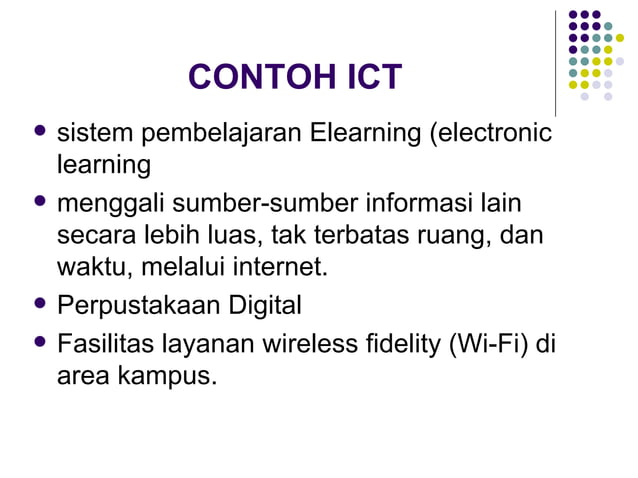 Peranan ict-dalam-dunia-pendidikan | PPT