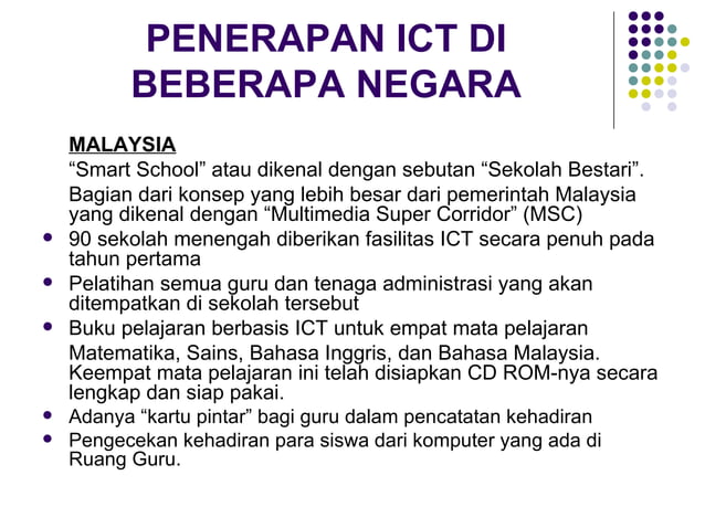 Peranan ict-dalam-dunia-pendidikan | PPT