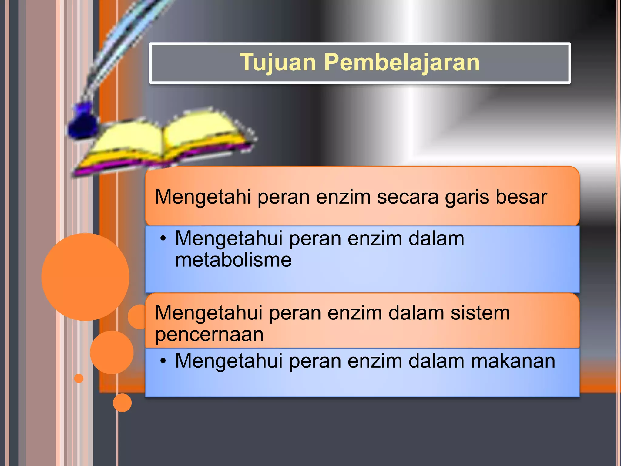 macam-macam enzim dan peranannya TERLENGKAP | PPT