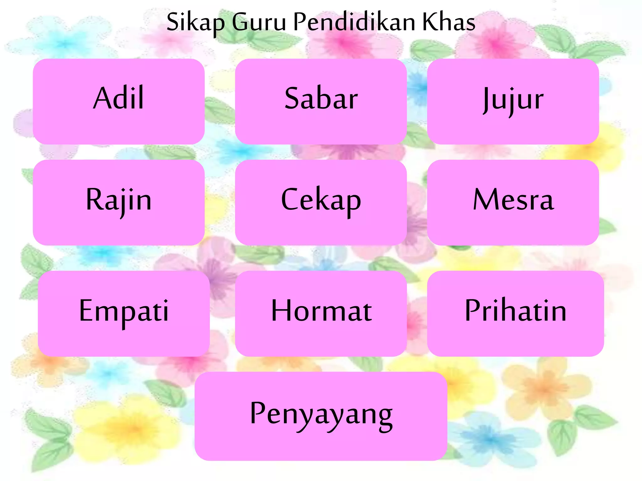 Peranan guru pendidikan khas | PPTX