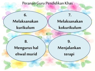 Peranan guru pendidikan khas | PPTX