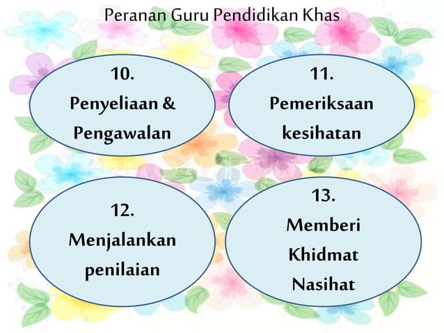 Peranan guru pendidikan khas | PPTX