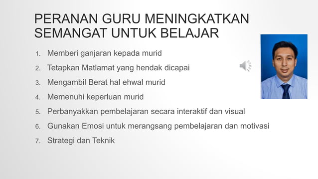 Peranan Guru Sebagai Pembugar Jiwa Murid Dalam Meningkat Semangat untuk ...