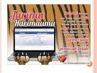 Peranan hukum dalam menanggulangi hoax, ujaran kebencian | PPT