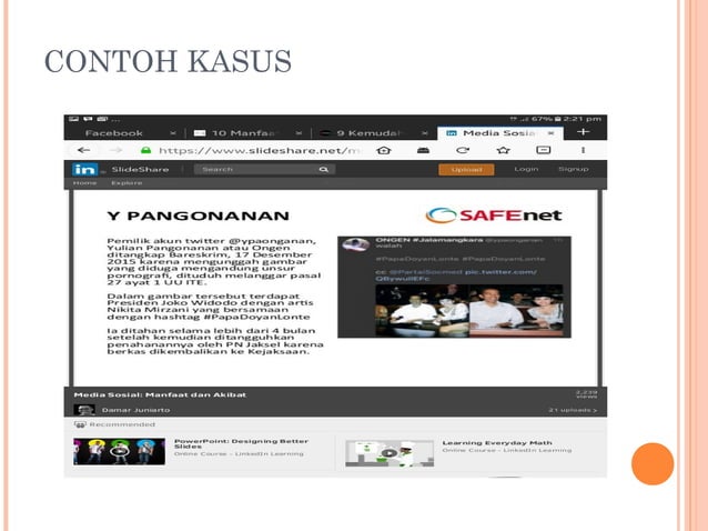 Peranan hukum dalam menanggulangi hoax, ujaran kebencian | PPT