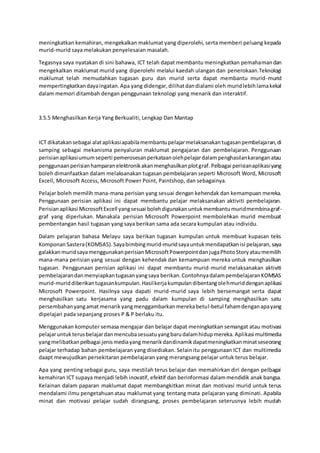 Peranan ict dalam bilik darjah 2 | DOCX