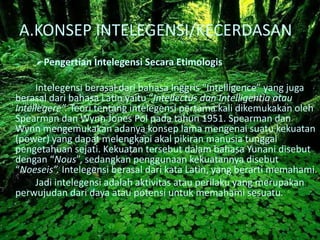 PERANAN INTELEGENSI DALAM BELAJAR.ppt