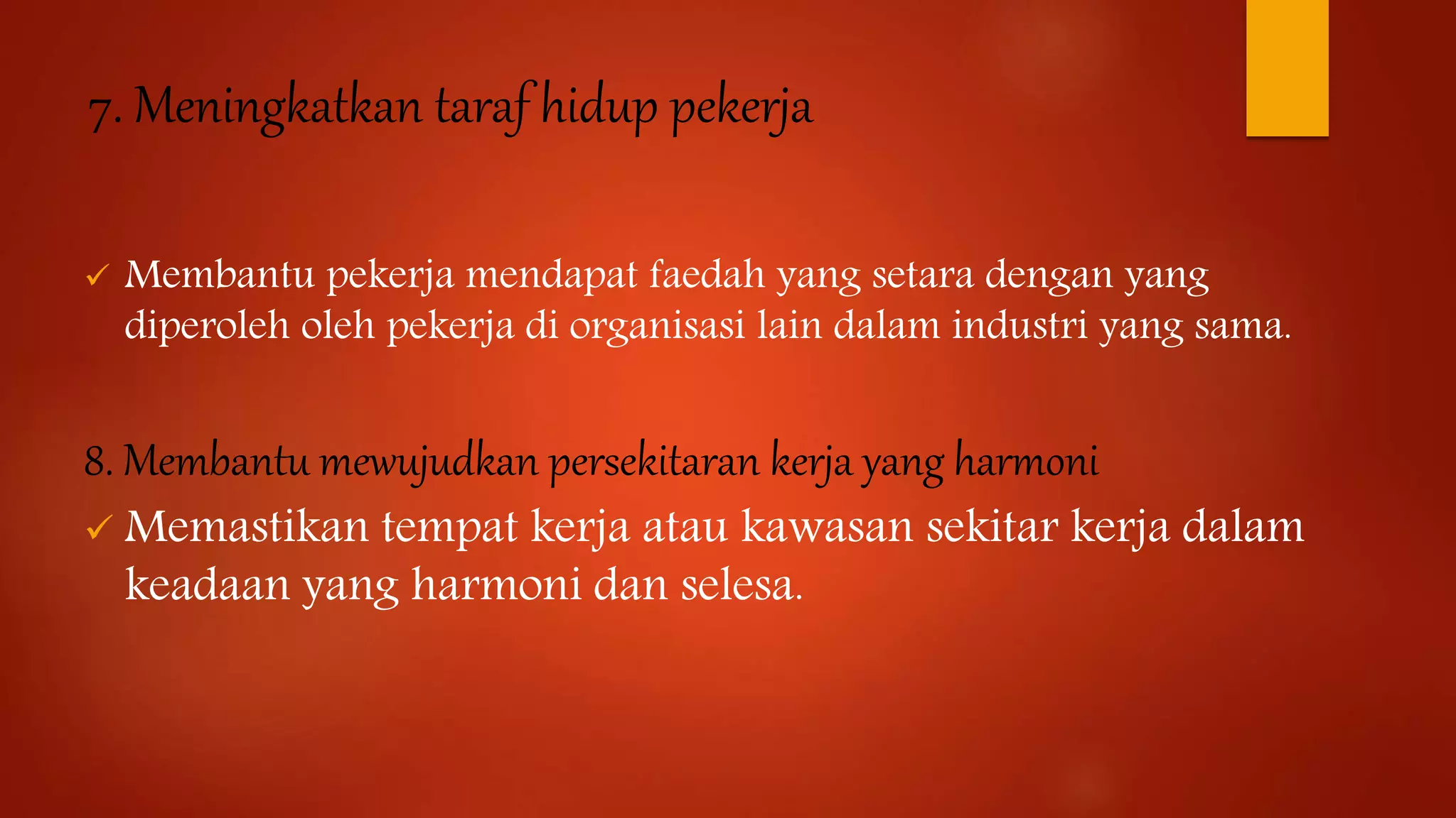 Peranan kesatuan sekerja | PPTX