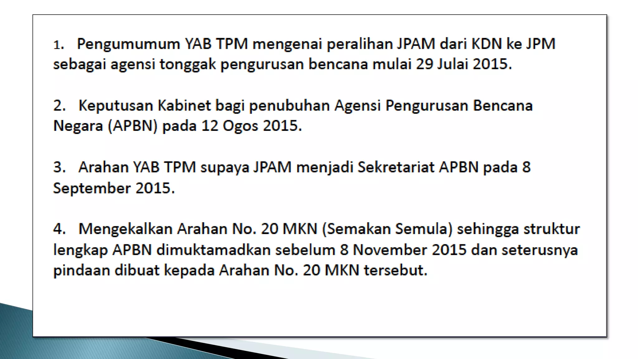 Peranan kkm dalam mkn 20 | PDF