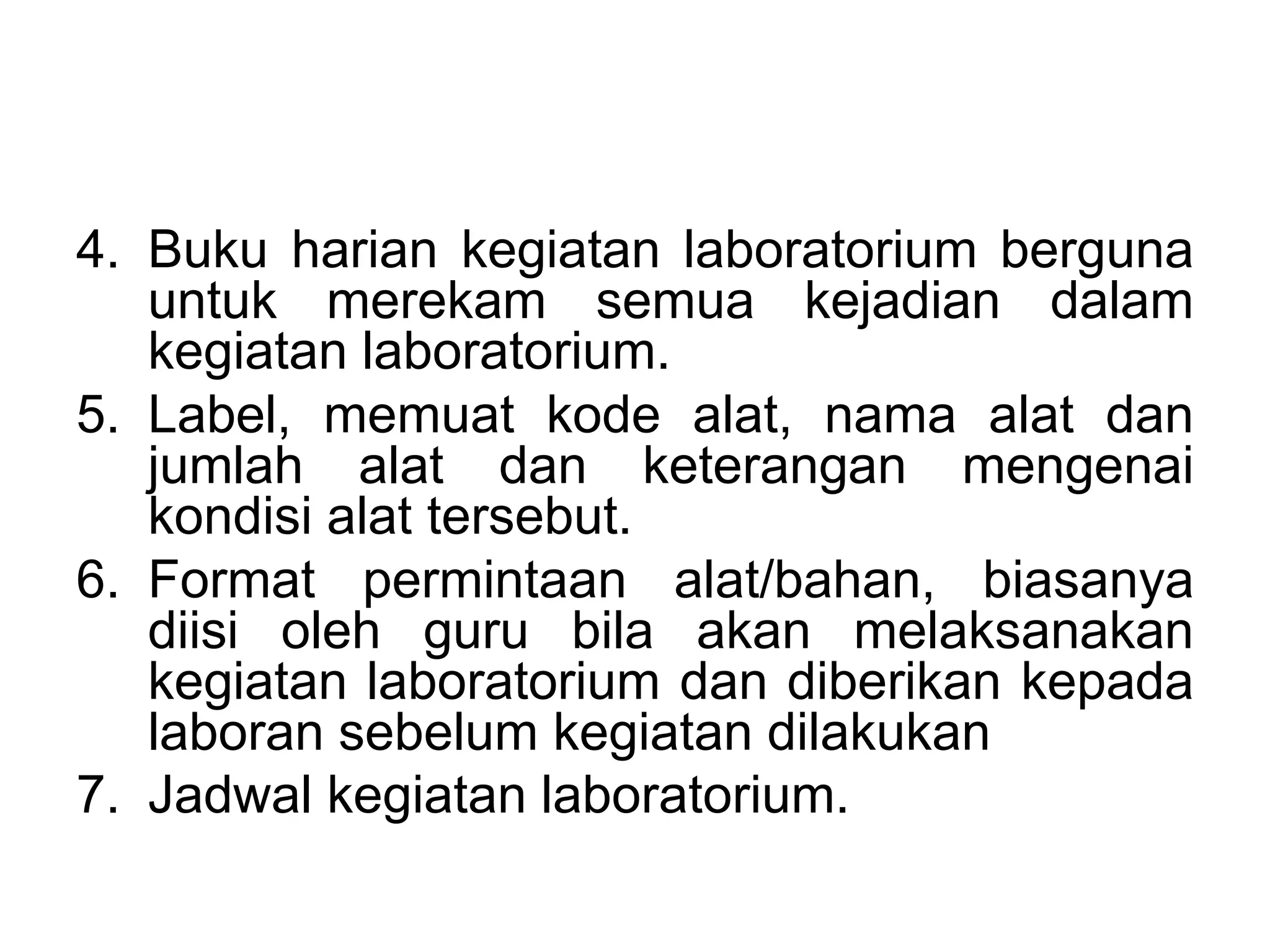Peranan laboratorium sekolah | PPTX