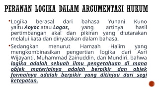 Peranan Logika dan Bahasa Dalam Memahami Dan Menyusun.pptx