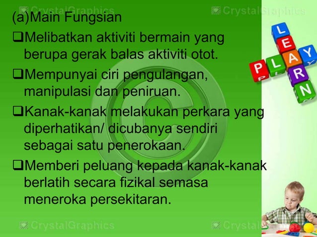 Peranan main dalam proses pembelajaran | PPTX