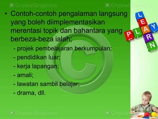 Peranan main dalam proses pembelajaran | PPTX