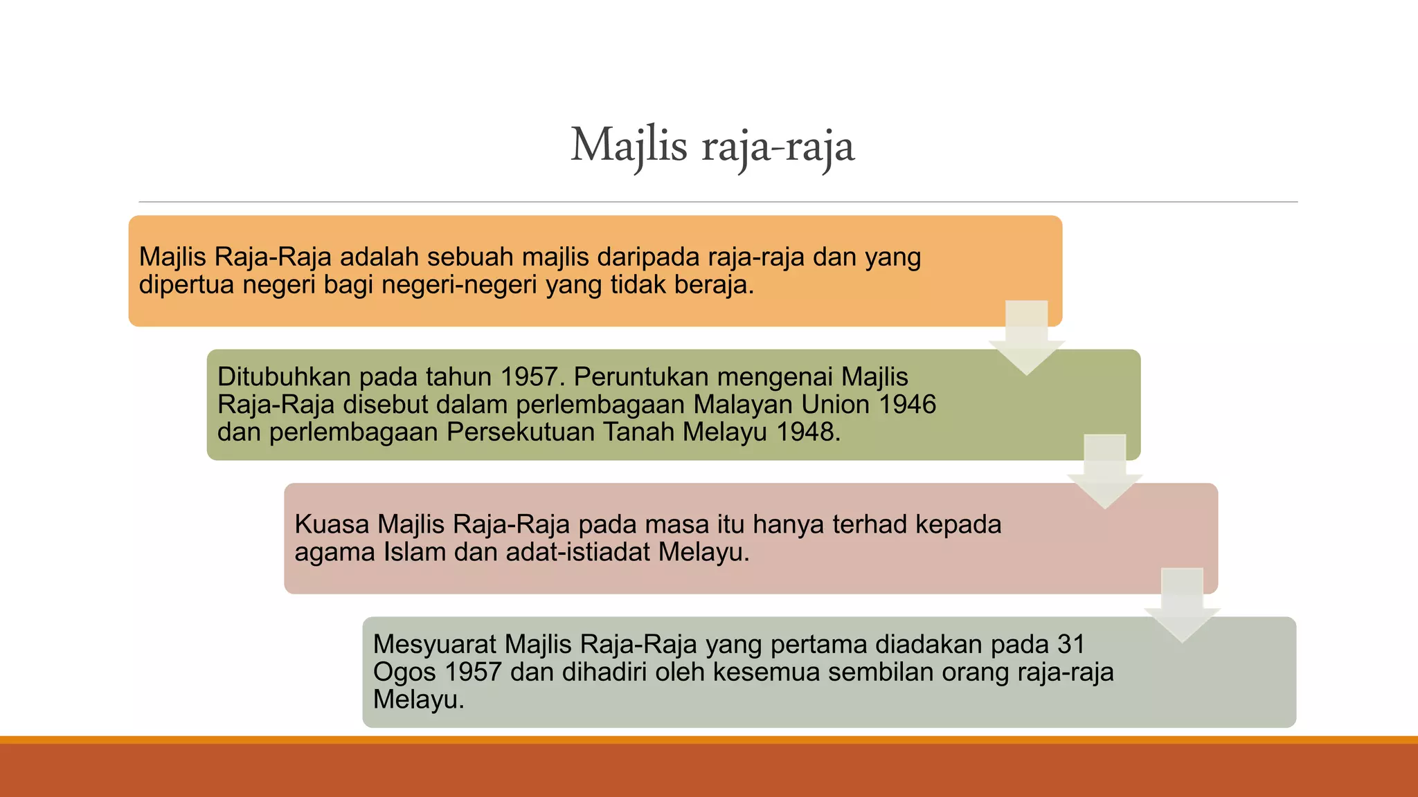 Peranan majlis raja raja | PPTX