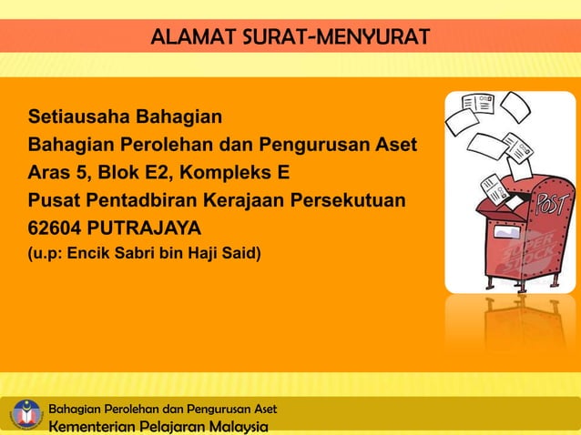 Peranan pegawai stor | PPT