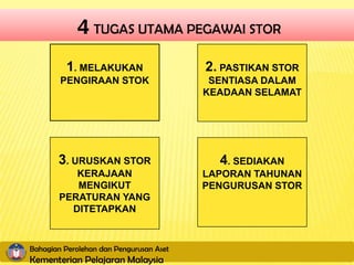 Peranan pegawai stor | PPT