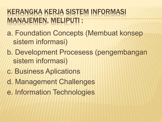 Peranan sim pada suatu perusahaan | PPT
