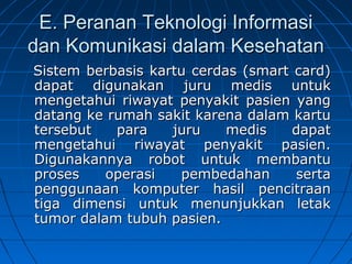 Peranan tik dalam kehidupan sehari hari | PPT