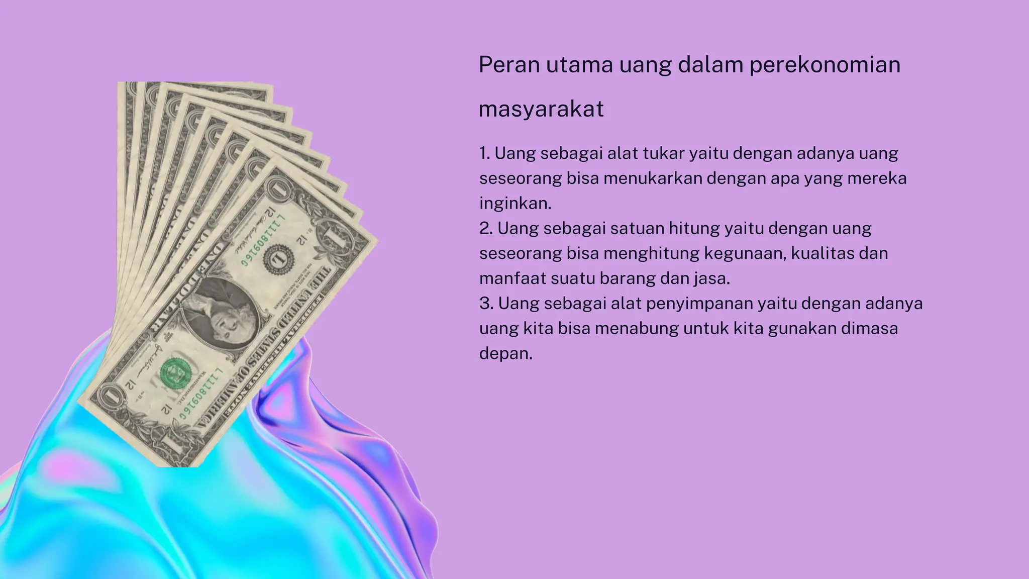 presentasi peranan uang dalam perekonomian.pptx