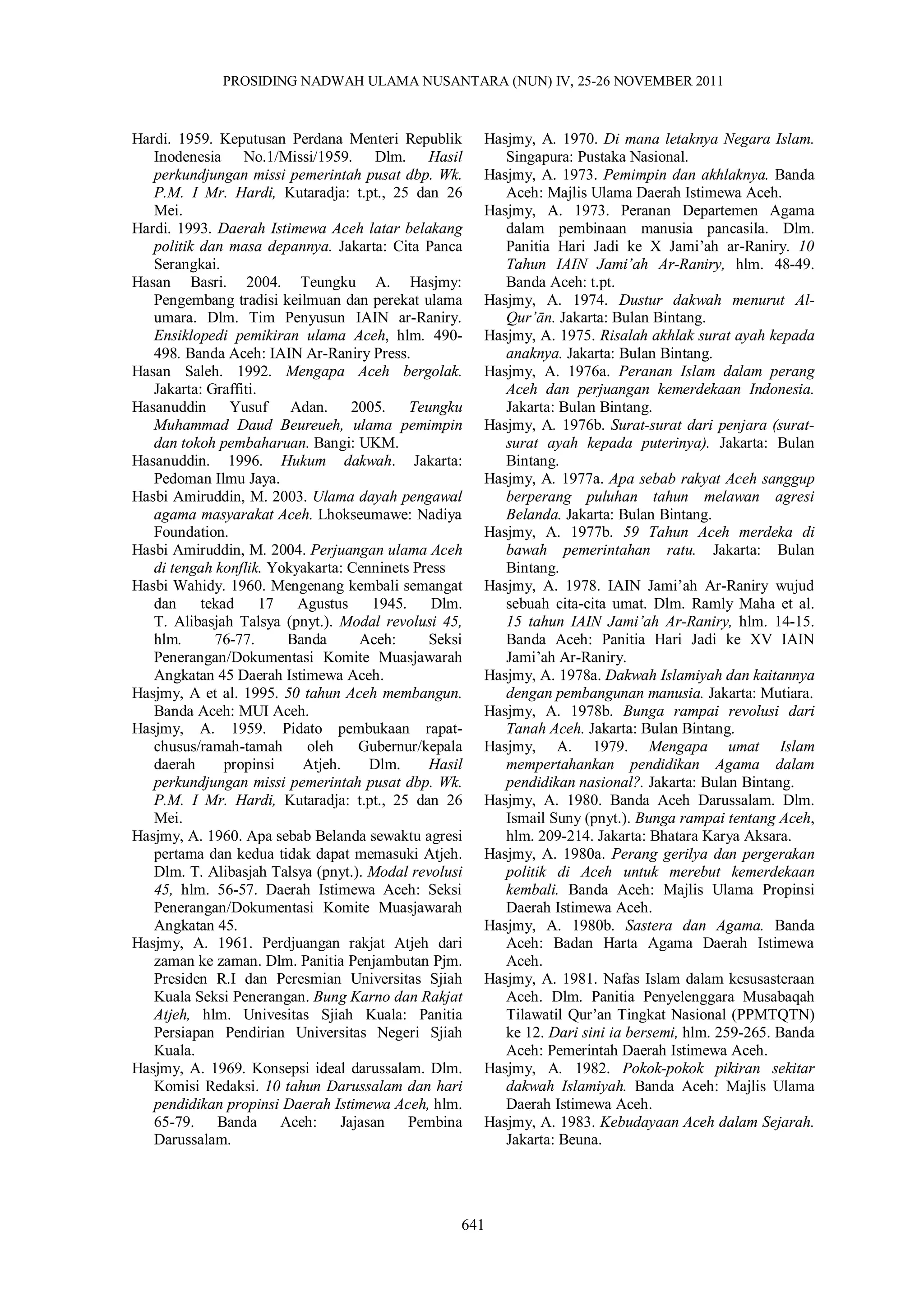 Peranan ulamak dalam negara bangsa | PDF
