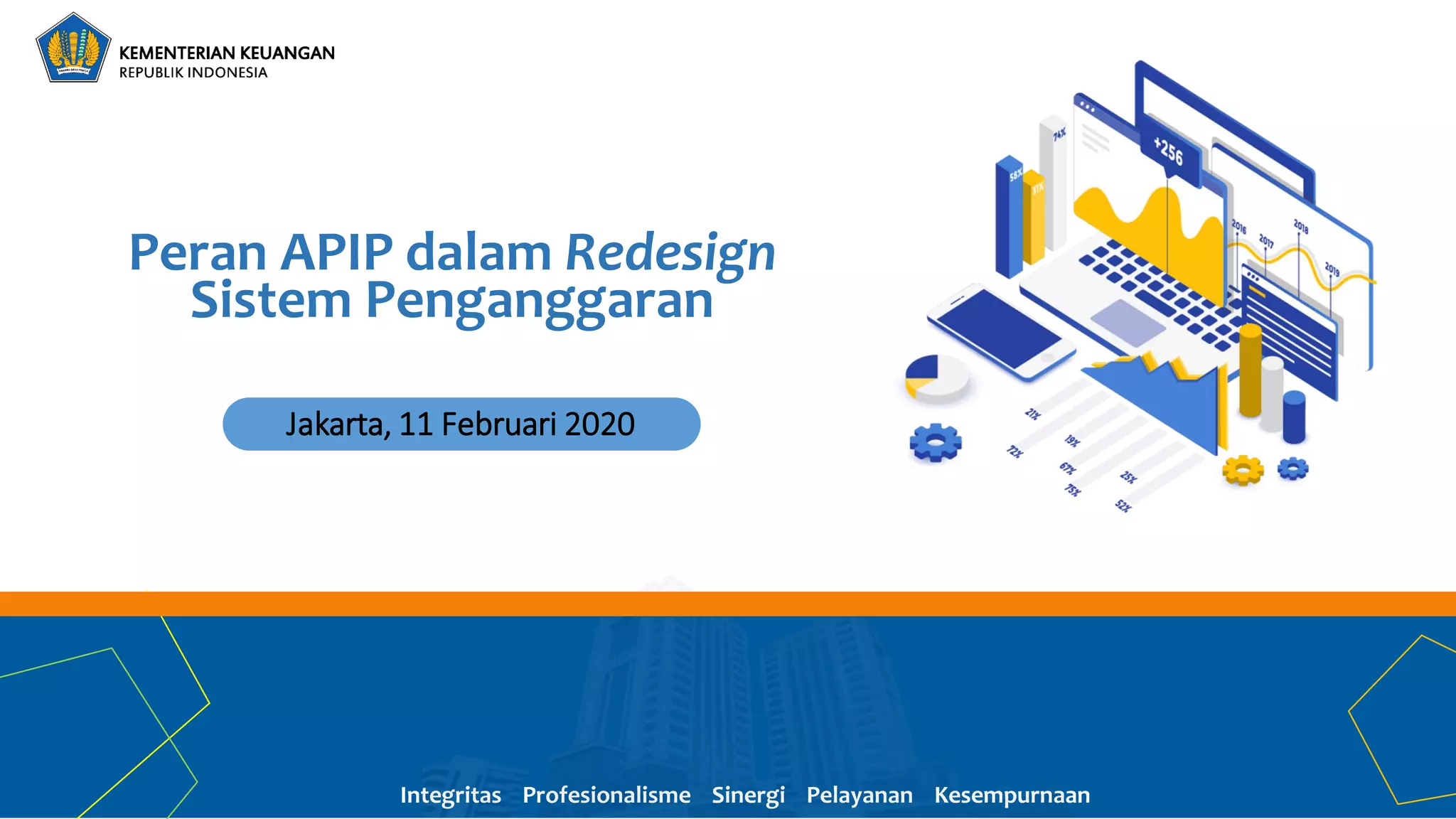Peran apip inspektorat jenderal dalam redesign sistem penganggaran | PDF
