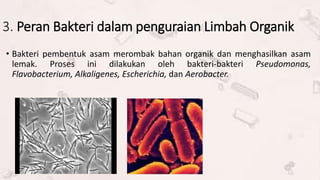 Peran bakteri dalam pengolahan limbah | PPTX