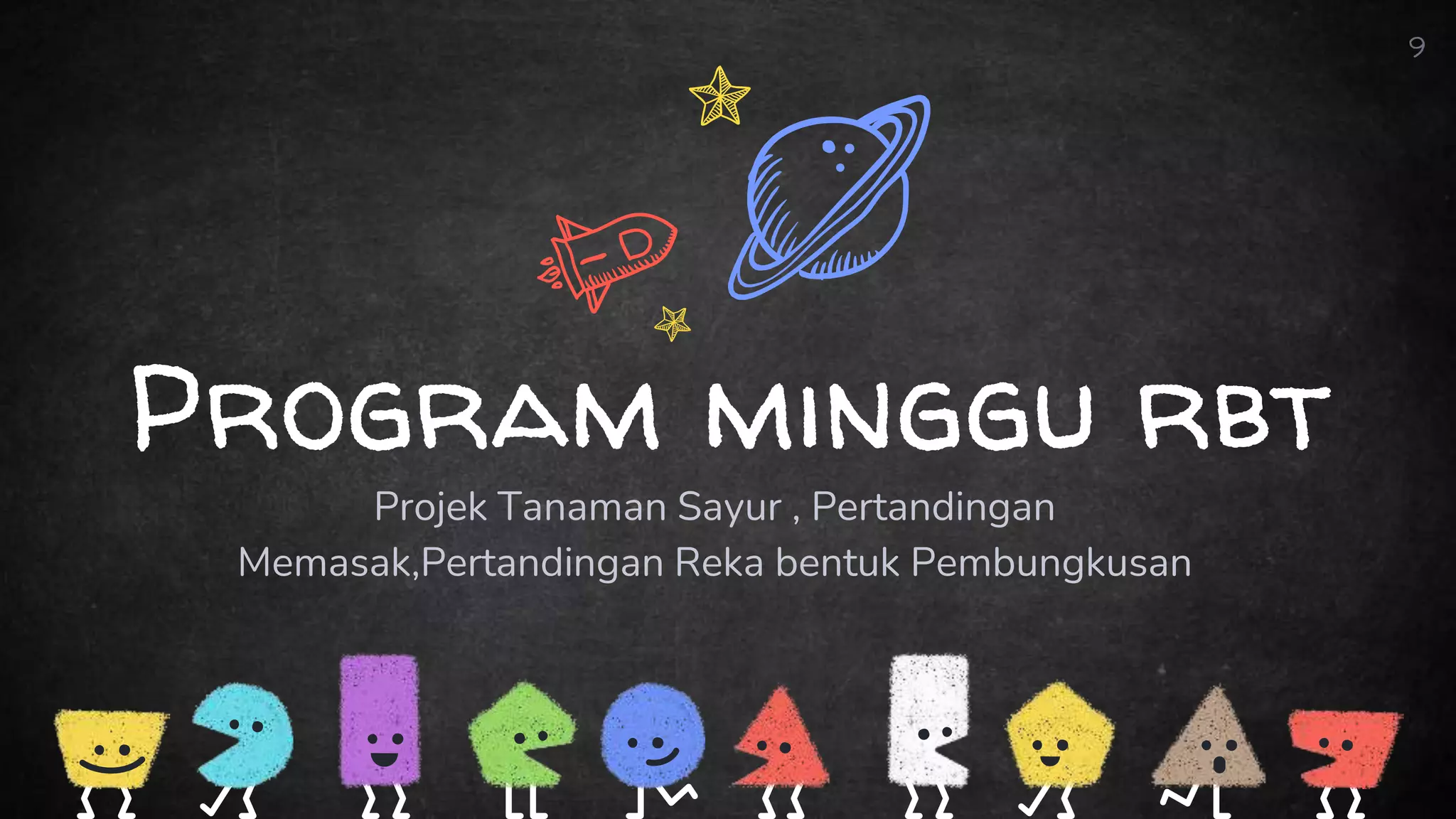 Perancangan aktiviti panitia RBT | PPTX