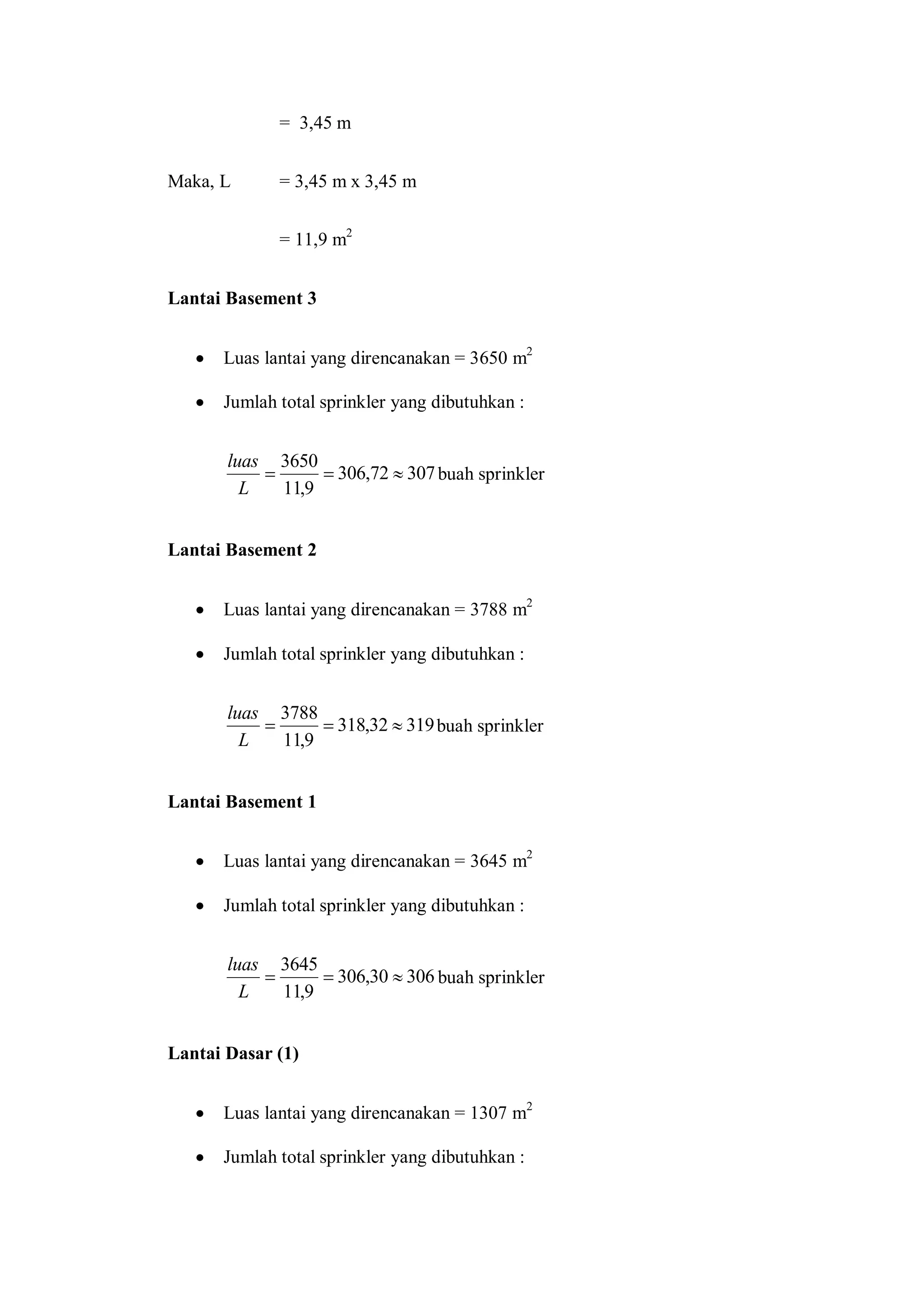Perancangan dan pemasangan sistem sprinkler pada gedung perkantoran | PDF