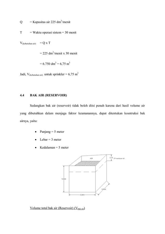Perancangan dan pemasangan sistem sprinkler pada gedung perkantoran | PDF