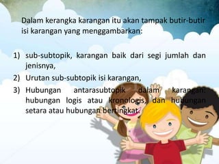 Perancangan karangan | PPTX