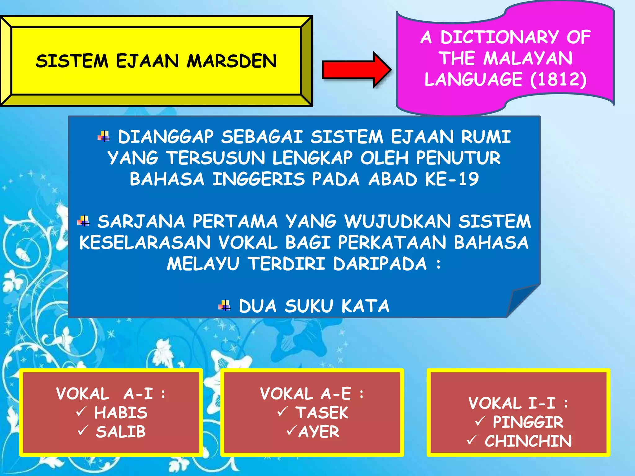 Bahasa Melayu Penggal 1: Perancangan korpus bahasa | PPTX