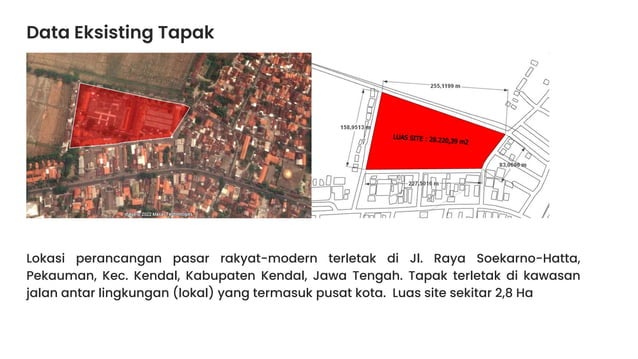 PERANCANGAN PASAR RAKYAT DENGAN KONSEP MODERN DI KABUPATEN KENDAL ...