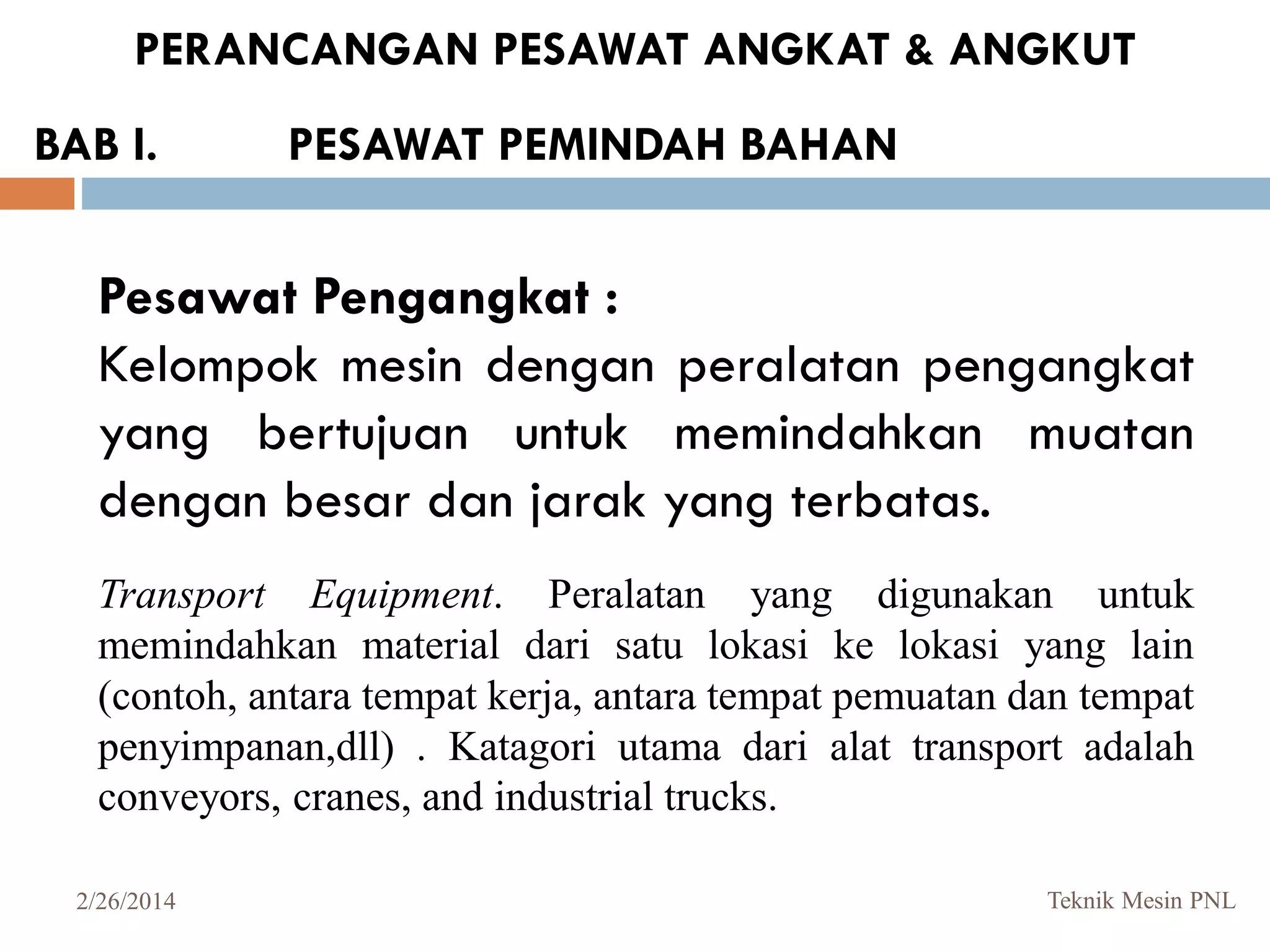 Perancangan pesawat angkat & angkut [autosaved] | PDF
