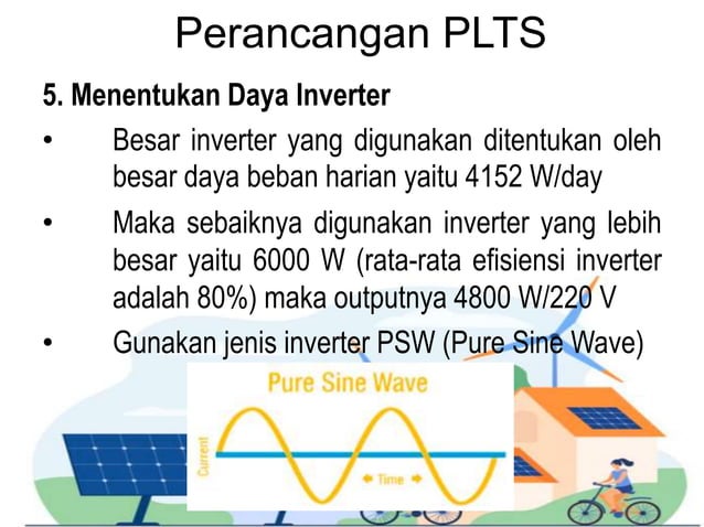 Perancangan plts off grid (mandiri) | PPTX