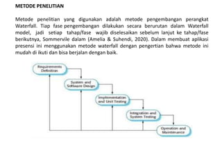 Perancangan presensi karyawan stasiun sukoharjo dengan metode waterfall ...
